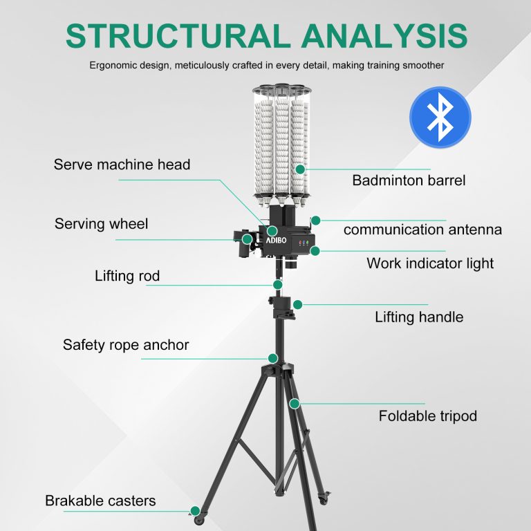 ADIBO A260 Intelligent Badminton Serving Machine store