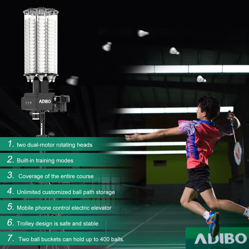 ADIBO A260 Intelligent Badminton Serving Machine store